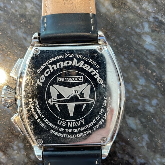 Technomarine | Accessories | Technomarine Us Navy Watch 0 Meter Diving ...